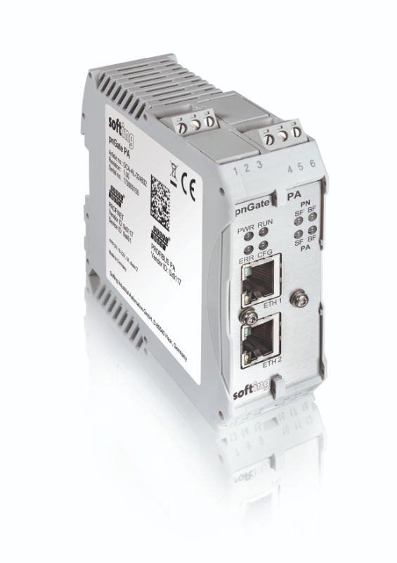 GCA-AL-024604 pnGate PA - PROFINET to PROFIBUS DP Gateway 4 segm ...
